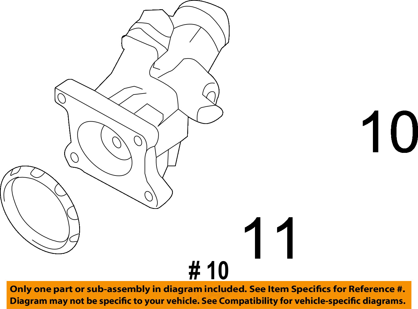 VOLVO OEM 15-18 S60-Engine Coolant Thermostat Housing 31686560 | eBay