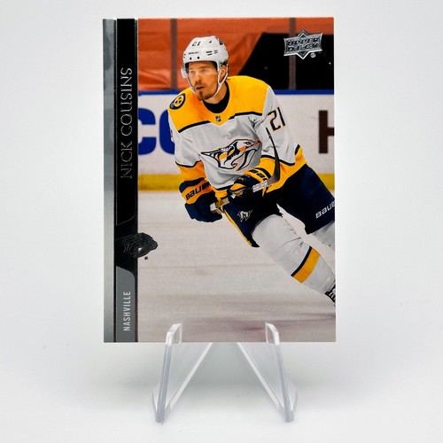 2020-2021 UPPER DECK EXTENDED - NICK COUSINS-NASHVILLE PREDATORS - #577 ...