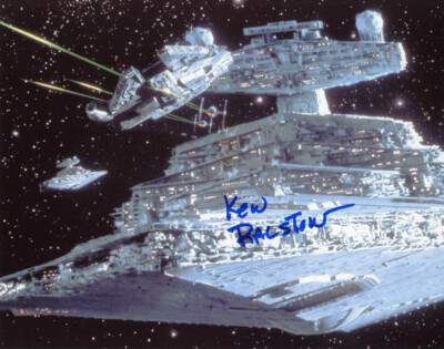 KEN RALSTON SIGNED 8x10 PHOTO ILM VISUAL SPECIAL EFFECTS STAR WARS ...