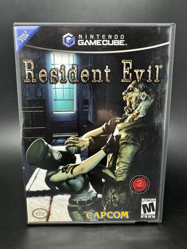 Resident Evil (Nintendo GameCube) *COMPLETE IN CASE - TESTED - BLACK ...