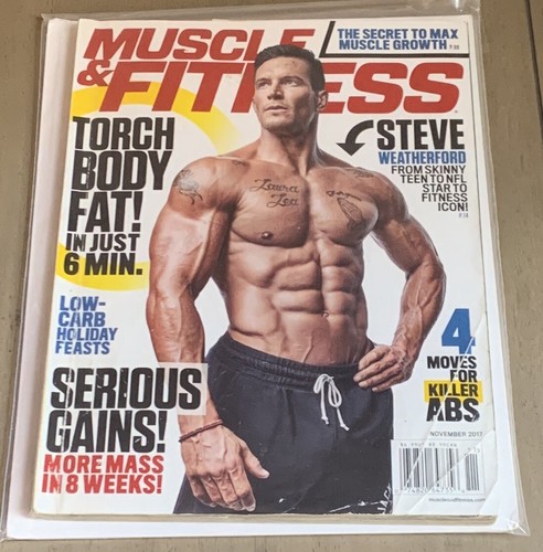 Steve Weatherford - Muscle & Fitness Bodybuilding Magazine - November ...