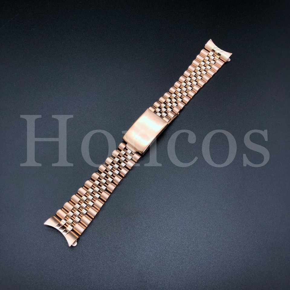 20 MM JUBILEE WATCH BAND FITS FOR SEIKO 5 SNKL23 SPRING BARS ...