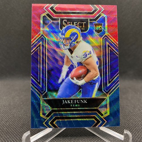 2021 Select Prizm Tri Color /149 #299 Jake Funk RC 116/149 NFL Los ...