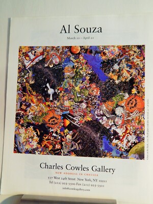 AL SOUZA ART PIECE VTG ORIG 2001 ADVERTISEMENT | eBay Australia