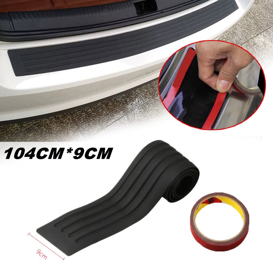 104cm Car Rear Bumper Cover Sill Scuff Plate Protector Trim Car ...