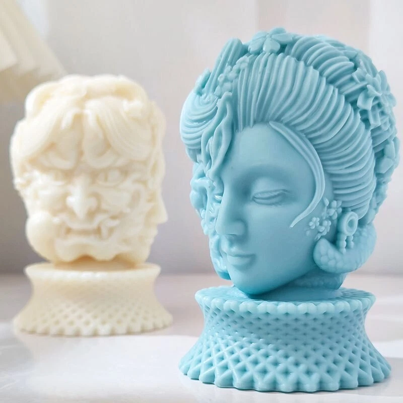 Epoxy Resin Sculpture Woman