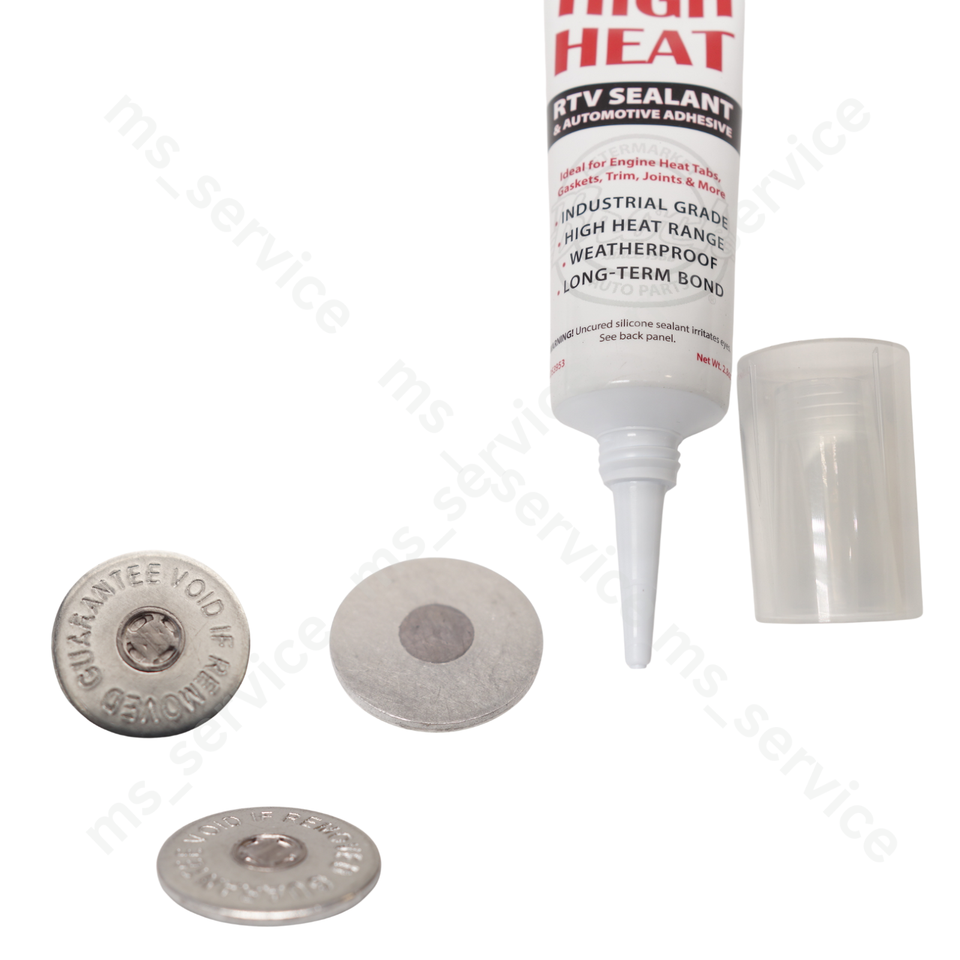 ⭐Brock Gasoline/Petrol Engine Heat Tabs with High Heat Adhesive - 100 ...
