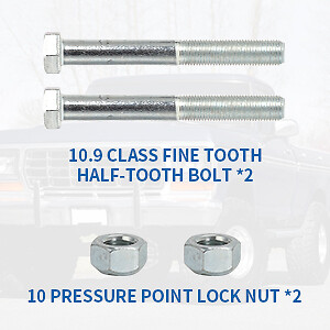 For 1965-1979 Ford Radiator Support-Frame Mount Bolt Pad Kit F100 F150 ...