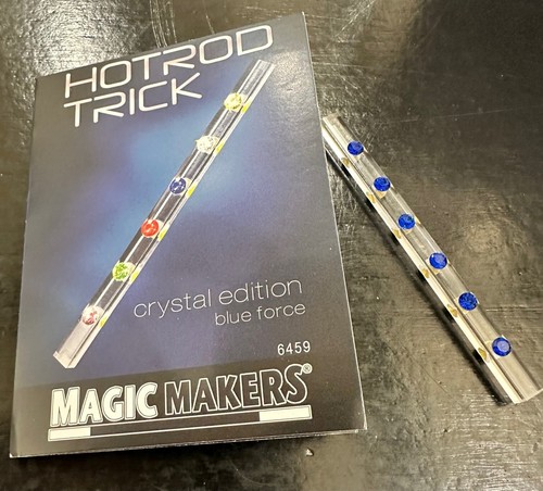 Magic Makers Crystal Hotrod Magic Trick Blue with Online Instructions! | eBay