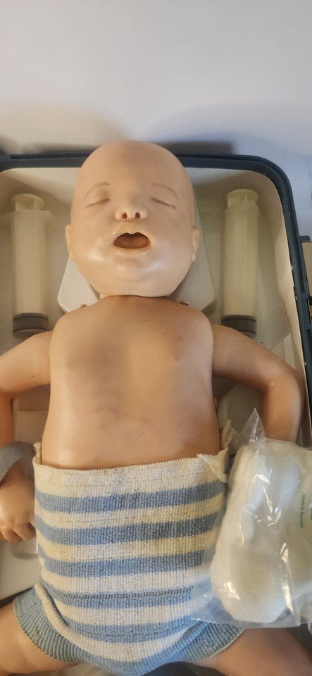 Laerdal Resusci Baby Medical Training Manikin With Hard Case Untested ...