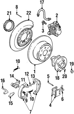 Genuine GM Drum Brake Shoe Hold Down Spring 12396074 | eBay