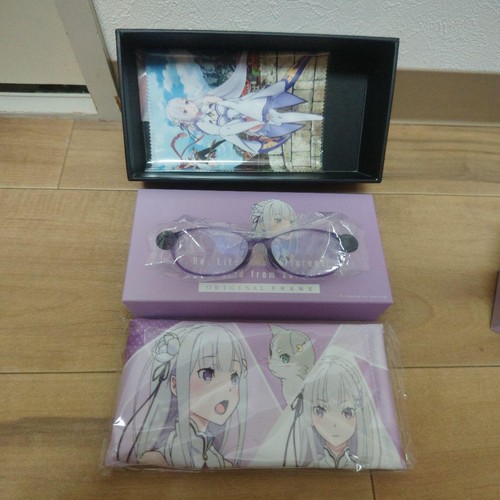 Re:ZERO − Starting Life in Another World Re:ZERO Emilia Glasses | eBay
