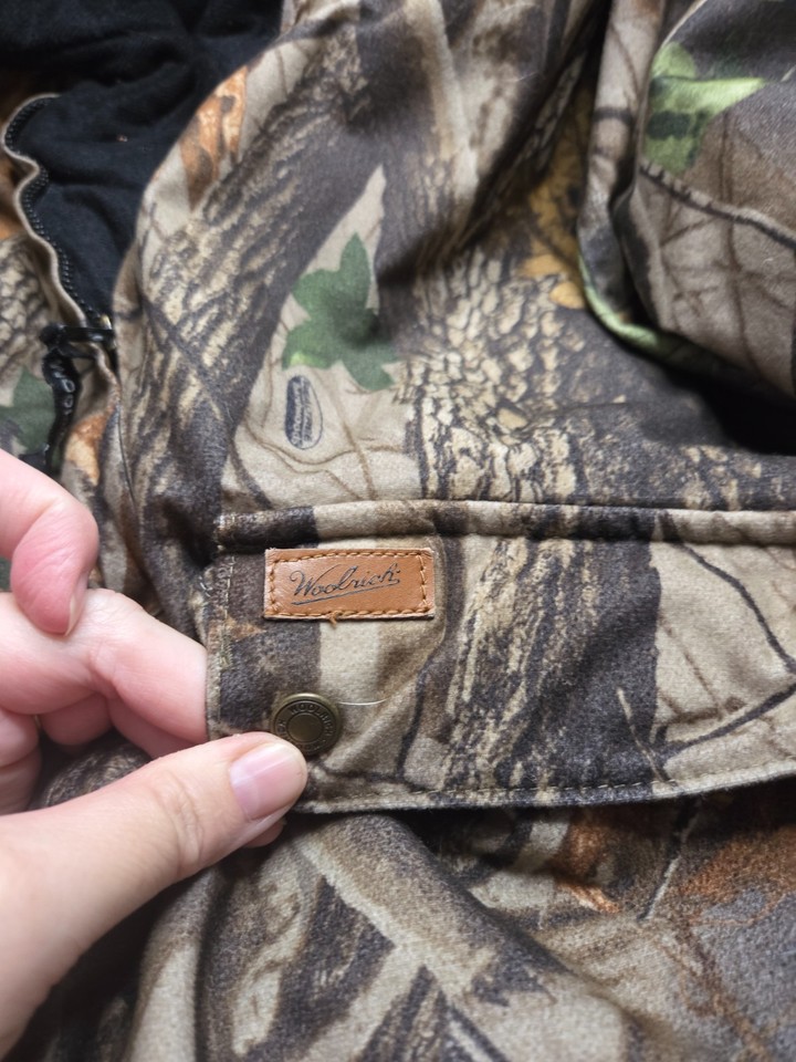 Vtg Woolrich Men’s Realtree Hardwoods Camo Hunting Insulated Jacket Men ...