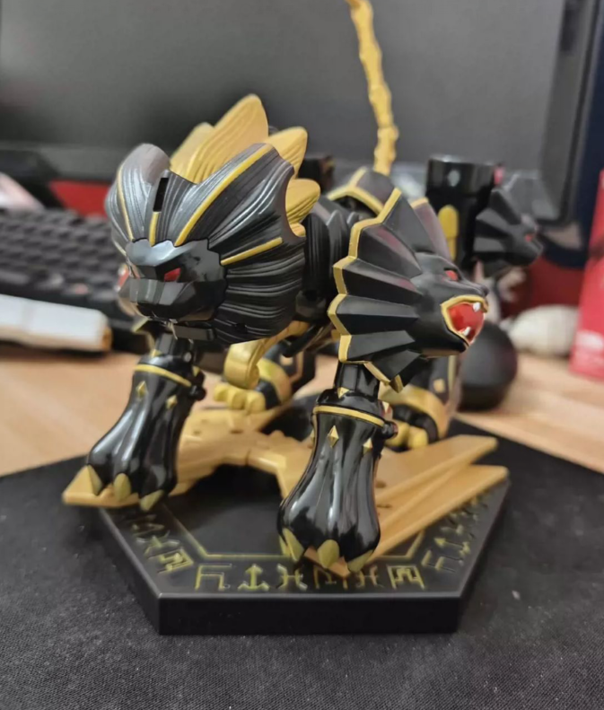 DG mazing Digimon Louwemon Kaiser Leomon Resin Figure Model Collection ...