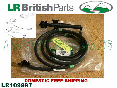 GENUINE 2018-2022 Land Rover Range Rover Sport LH Headlamp Washer Jet ...