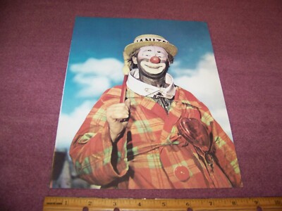 Circus Art Print From Magazine Vintage 1961 "Clown Janitor" | eBay