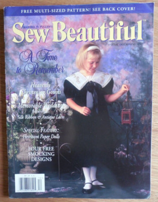 Sew Beautiful with Martha Pullen SPECIAL Magazine 1995 w Pull-Out ...