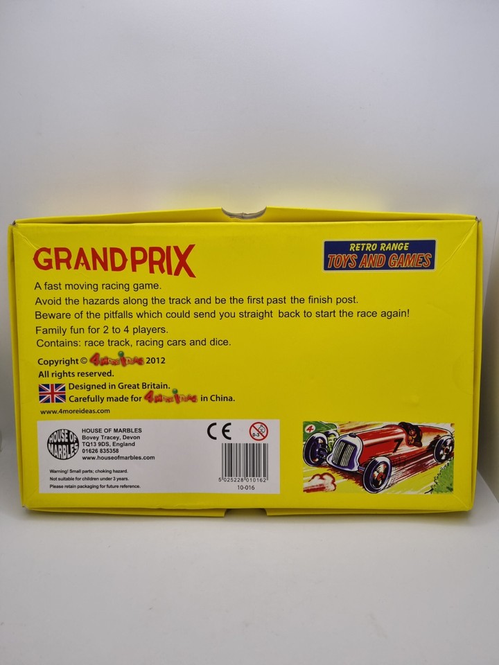 Grand Prix Board Game, Retro Range Toys and Games, 2012 4 More Ideas ...