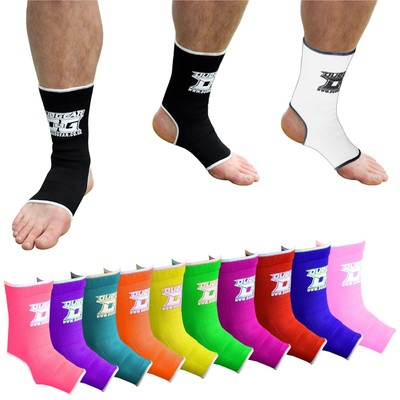 MUAY THAI ANKLE SUPPORTS KICKBOXING MARTIAL ARTS MMA FOOT BRACE (Kids ...