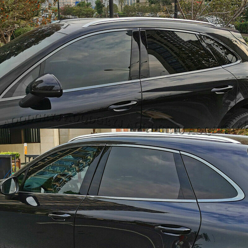 For Porsche Macan 2014-2022 Glossy Black Side Window Sill Moulding ...
