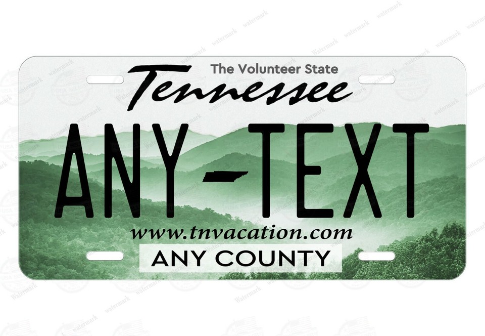 Vintage State License Metal Plate Tag Customized Auto Car Bicycle RV ...