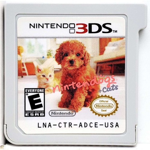 Nintendogs + Cats Toy Poodle & New Friends - Nintendo 3DS Pristine ...