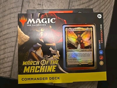 Magic the Gathering MTG March of the Machine Commander Deck: Divine ...