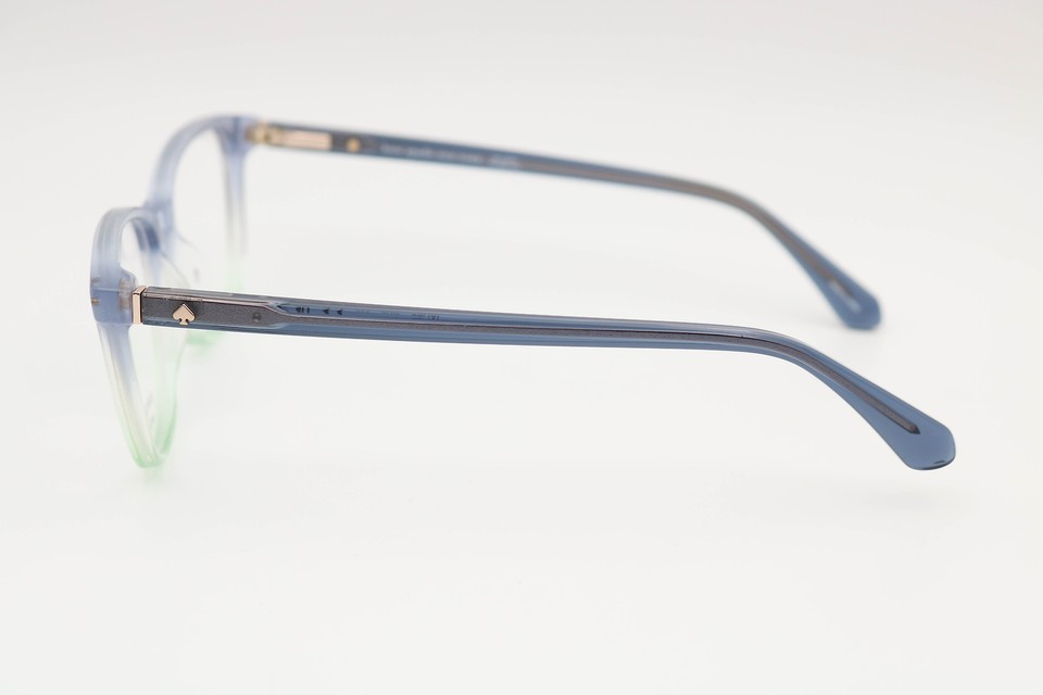 Kate Spade Joliet Blue Green Square Rnb Eyeglasses Frames 49-17-140 | eBay