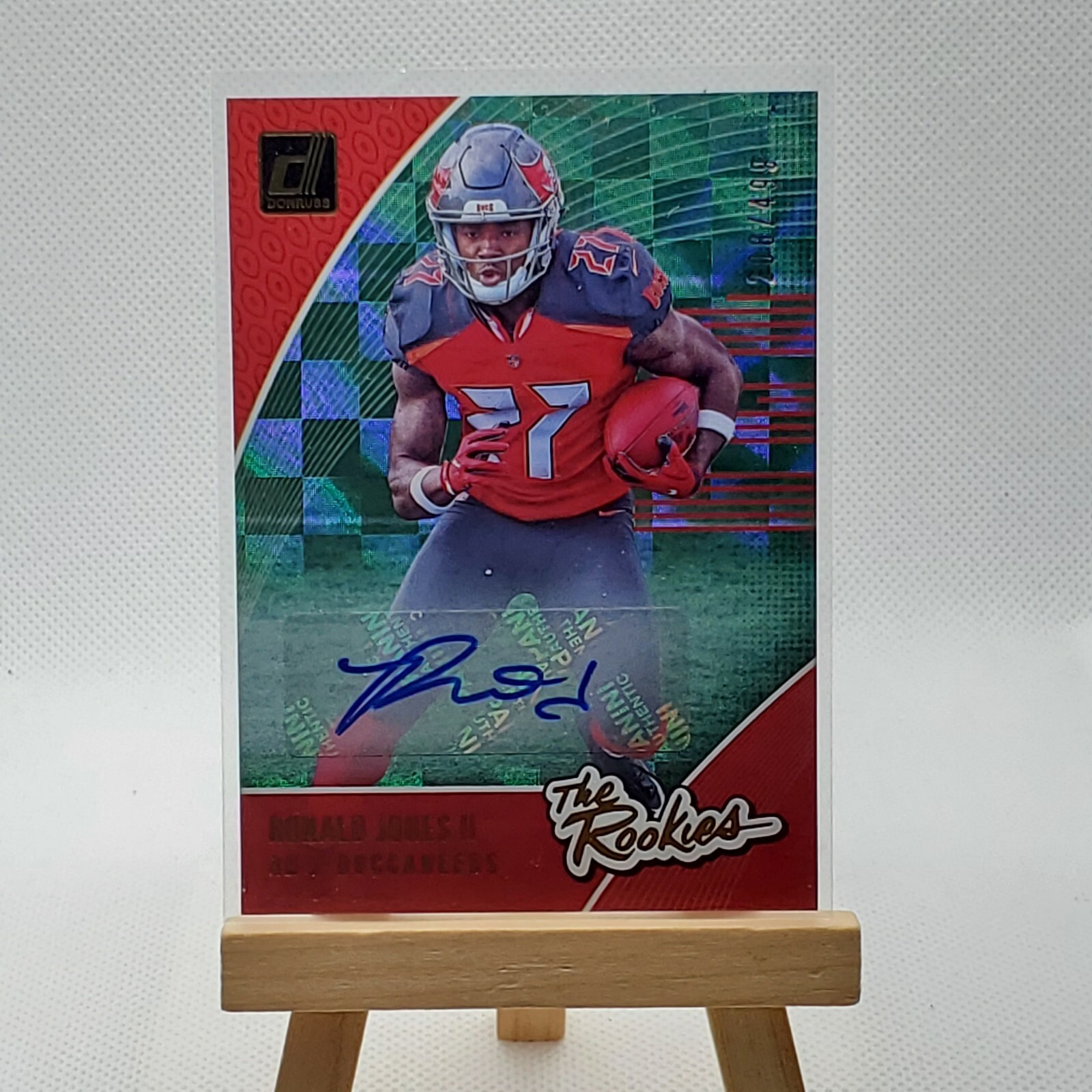 2018 Panini Donruss - The Rookies Autographs #R-9 Ronald Jones II /499 ...