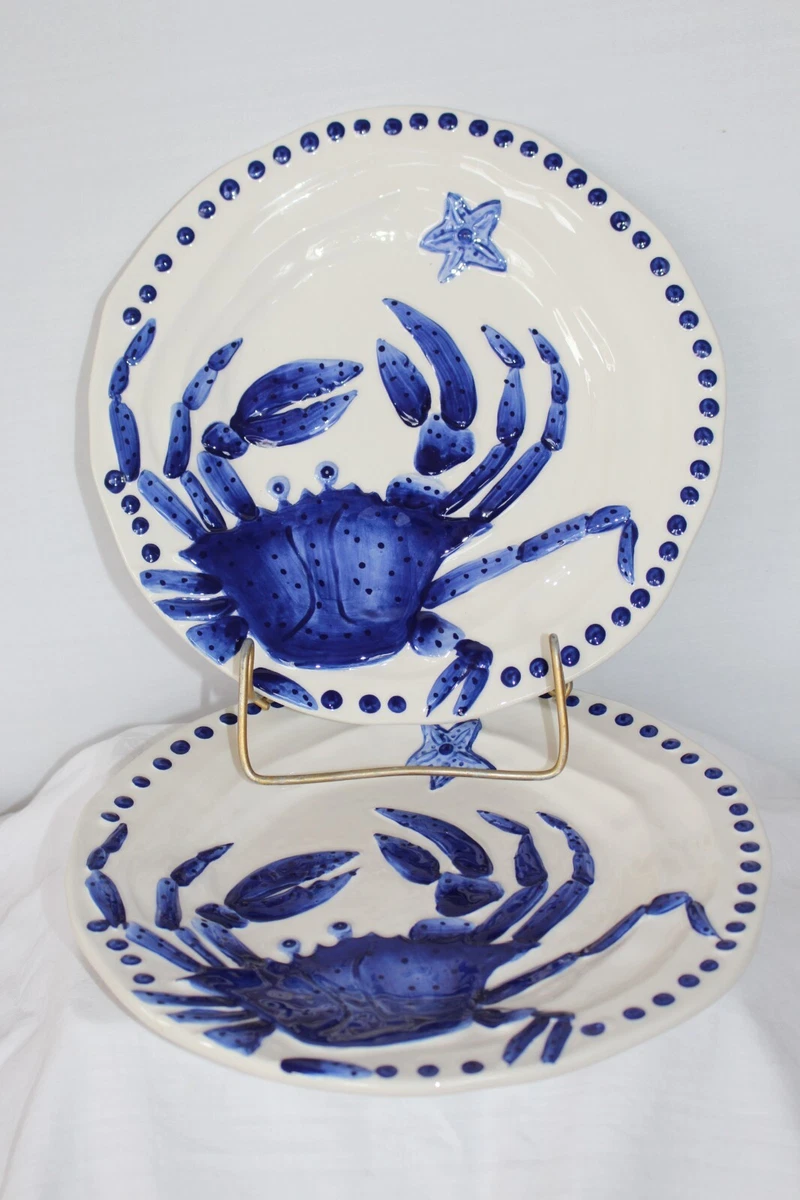Blue Crab Dinner Plates