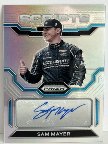 2023 Panini Prizm Racing #S-SMY Prizm Sam Mayer Autograph | eBay
