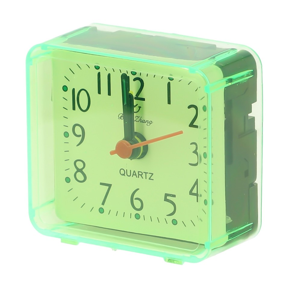 Bedside Small Clock Home Students Desk Battery Operated Quartz Alarm ...