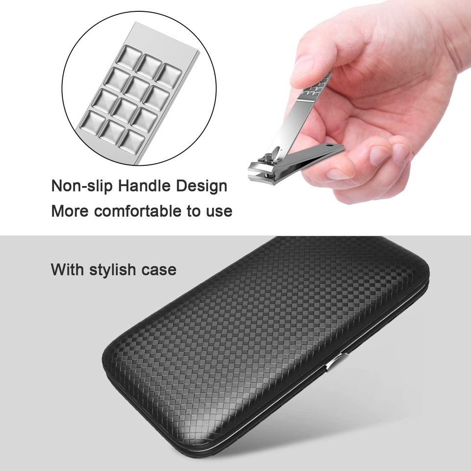 Manicure, Pedicure Kit, Nail Clippers, Professional Grooming Kit, Nail ...