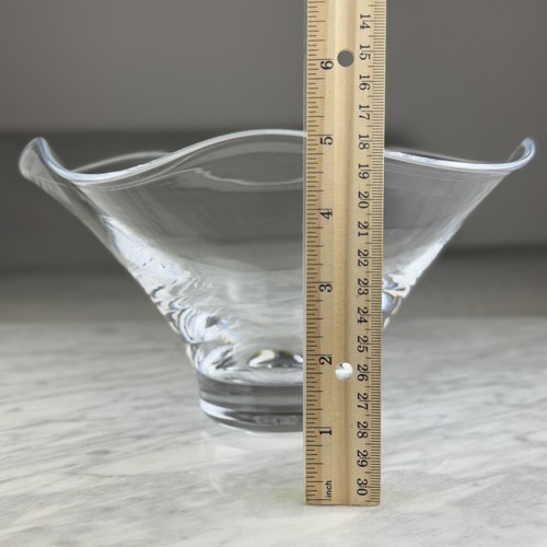 Simon Pearce Chelsea Bowl Art Glass Centerpiece Medium 10" Diameter ...