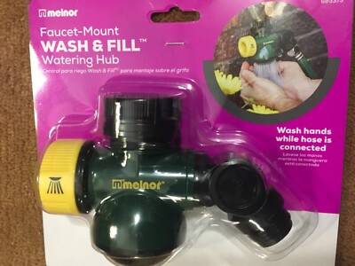 Outdoor Water Spicket Hand Wash or Fill Ready w/ Hose Attachment Same ...