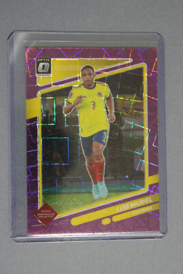 2021-22 Panini Donruss Road to Qatar Optic Purple /99 Luis Muriel ...