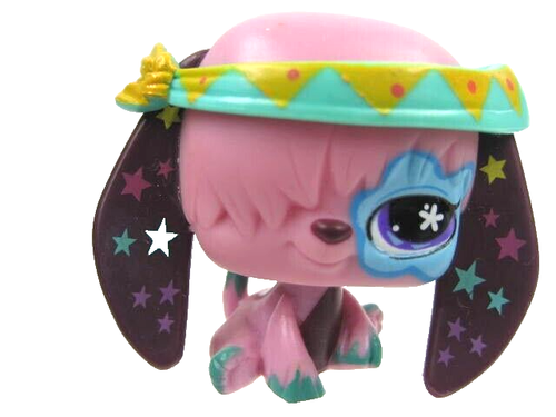 2007 LPS Littlest Pet Shop Special Edition Grooviest Sheepdog Dog W ...