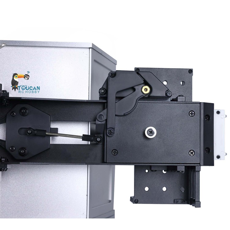 TOUCANRC 1/14 RC Tipper 3Axles Mechanism Dump Lorry Tractor Trailer KIT ...