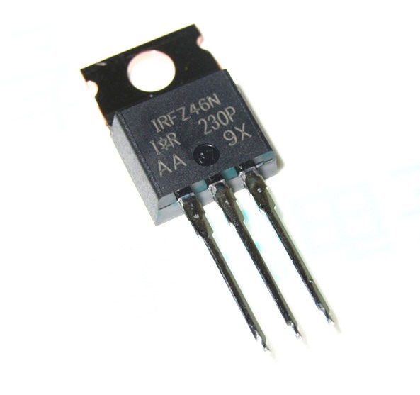 5Pcs IRFZ46N IRFZ46 TO-220 N-Channel 53A 55V Transistor MOSFET NEW | eBay