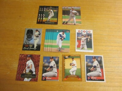 Boof Bonser Lot of 17 Trading Cards w/3 Inserts MLB Baseball Twins ...