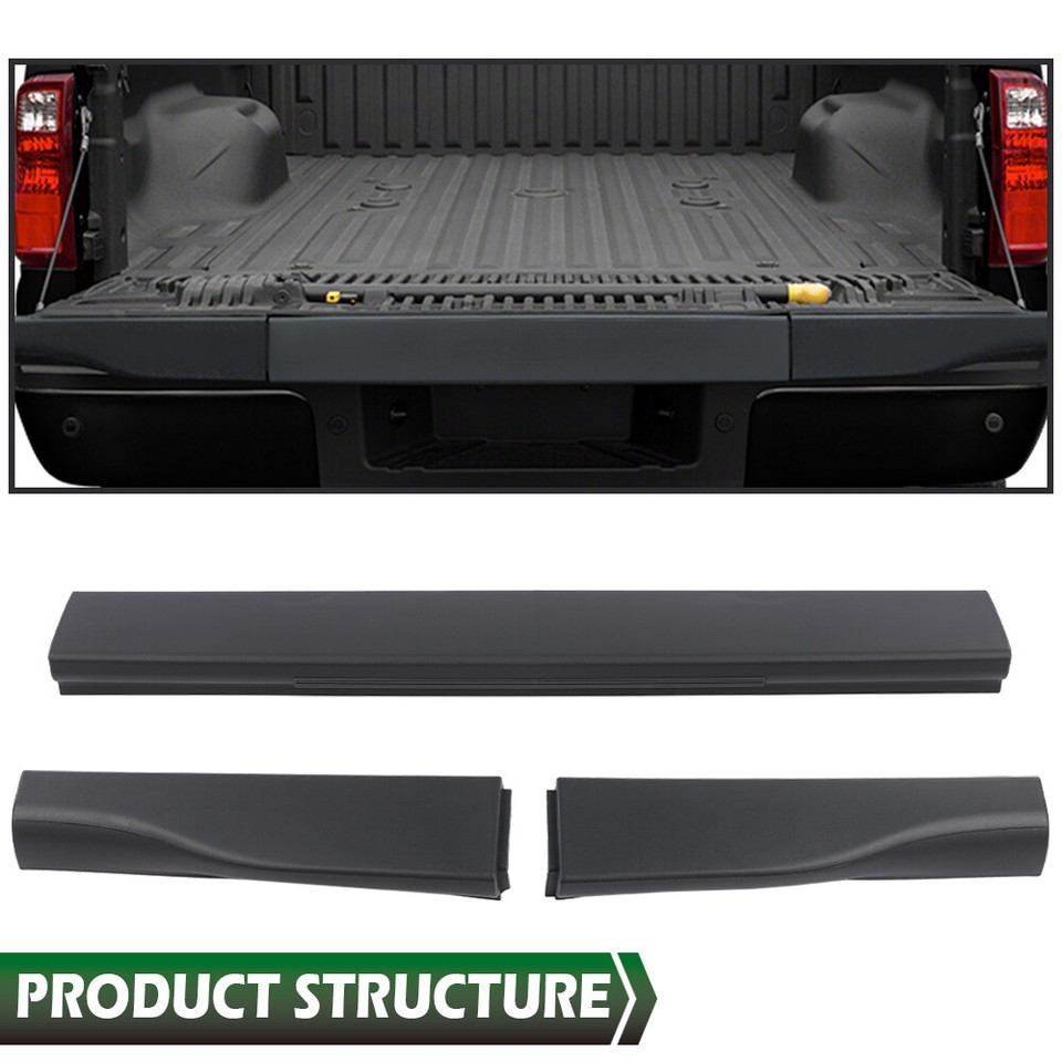 Fit For 08-16 Ford Super Duty F250 F350 Flex Step Tailgate Trim Cap ...