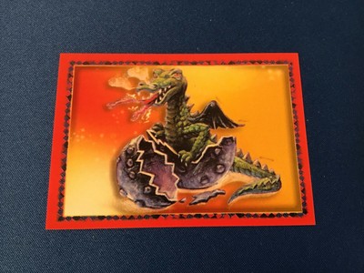 2001 Panini Harry Potter Illustrated Sticker Card - Norbert Hatching ...