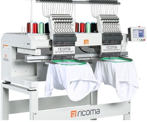 RICOMA MT-1502 Computerized Embroidery Machine - 2 Heads 15 Needle | eBay