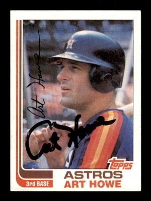 1982 Topps #453 Art Howe AUTOGRAPHED!!! Astros 235901 | eBay