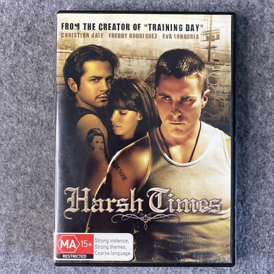 Harsh Times (DVD, 2005) Region 4 VGC Christian Bale Eva Longoria | eBay