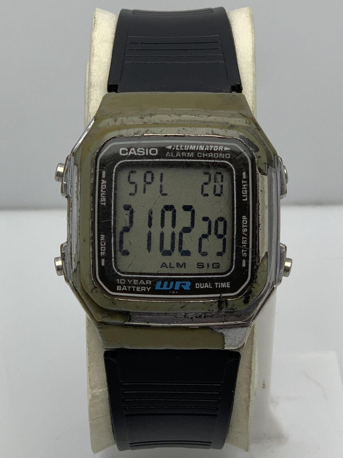 JAPAN CASIO DIGITAL CASIO A179W 2519 MENS ALARM CHRONOGRAPH QUARTZ ...