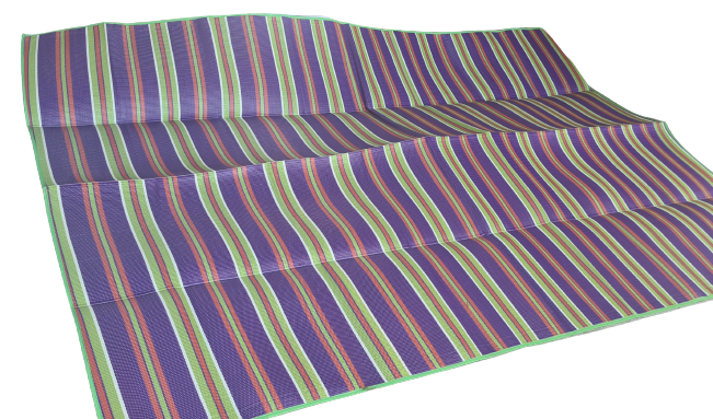 5 x 7 Feet - Yoga Plastic Outdoor Rug and Mat Waterproof Reversible ...