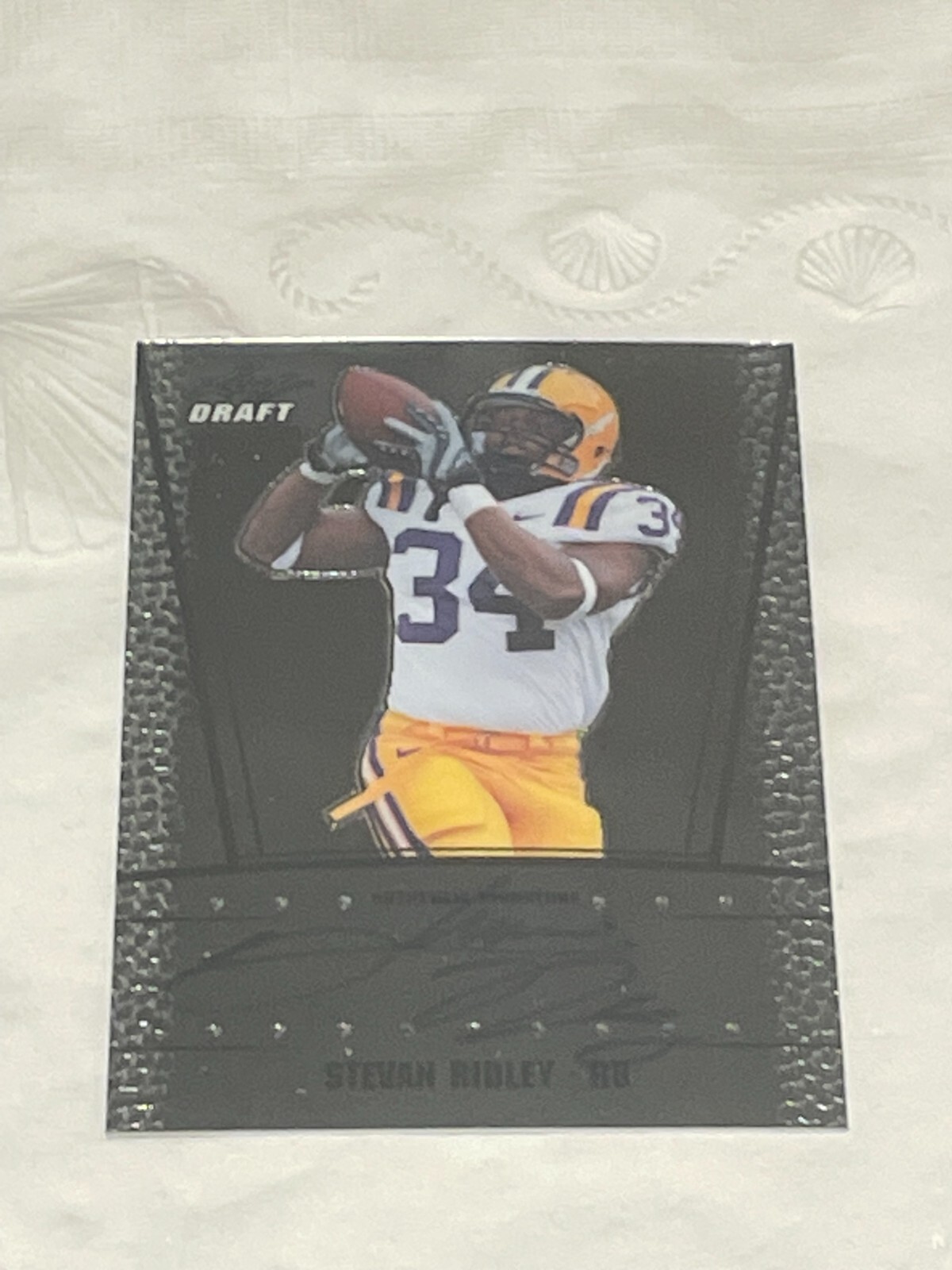 2011 Leaf Metal Draft Stevan Ridley #RC-SR1 Rookie Auto RC | eBay