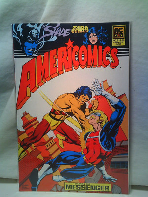 Americomics Starring The Messenger AC Comics issue 2 Femforce tie in | eBay