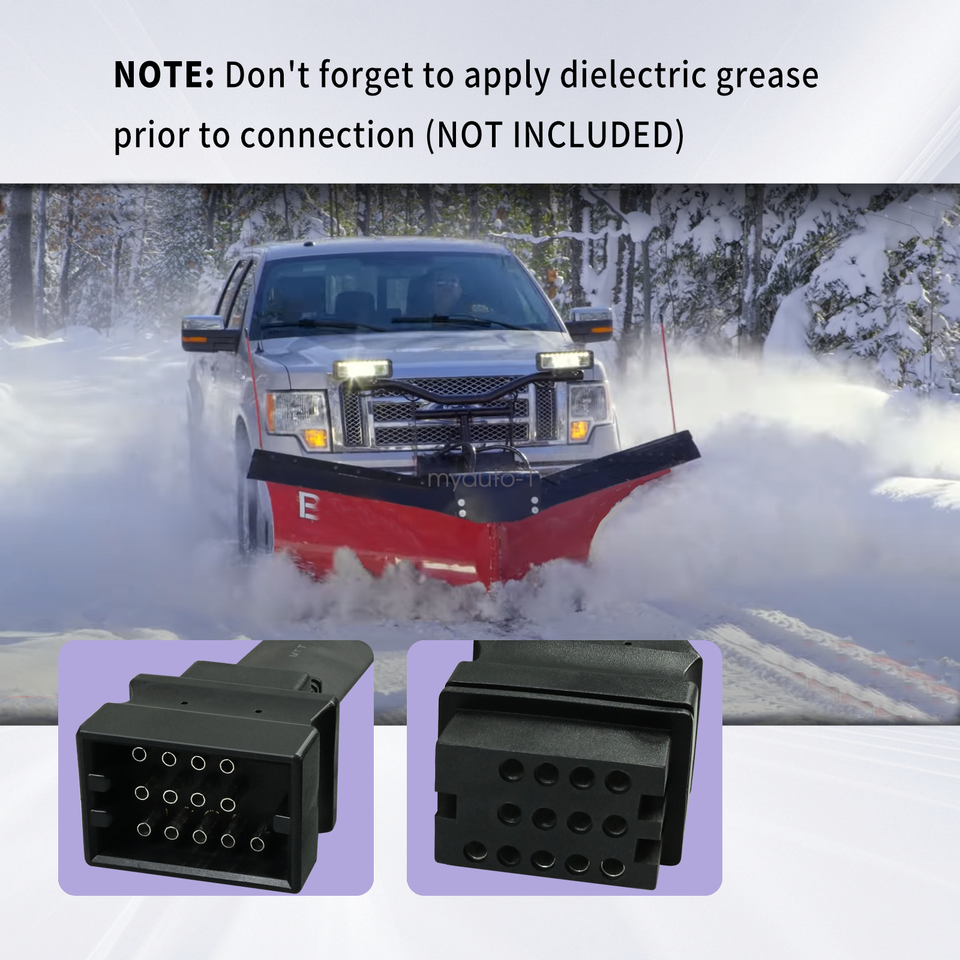 13 Pin Connector Repair kit for Boss Snowplow Blade MSC04753 MSC04754 ...